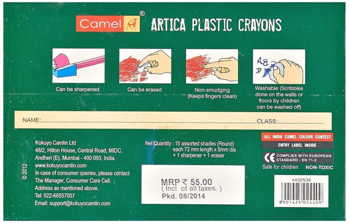 Plastic Crayons 15'S