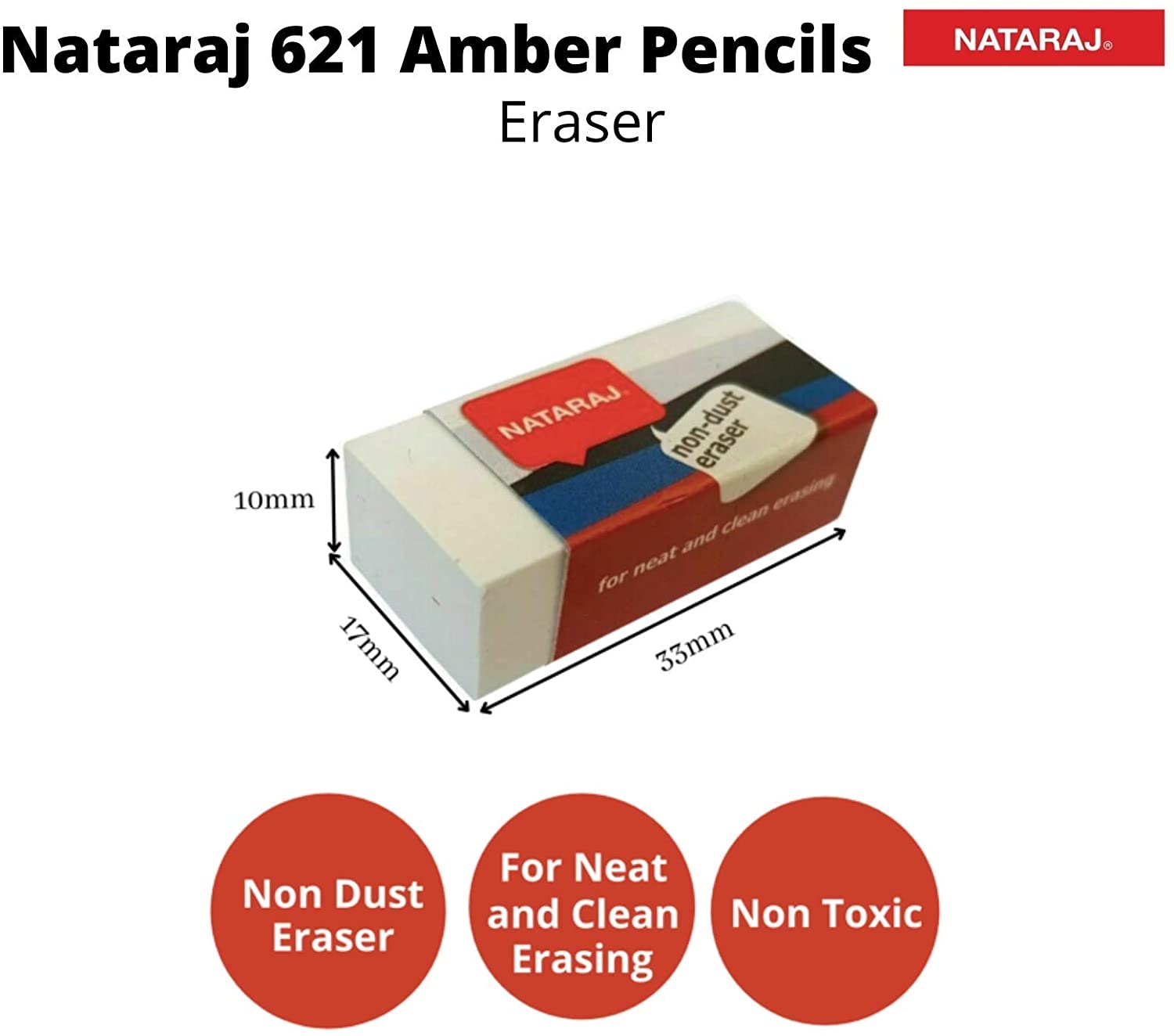 Nataraj 621 Sharpeners - Pack of 20