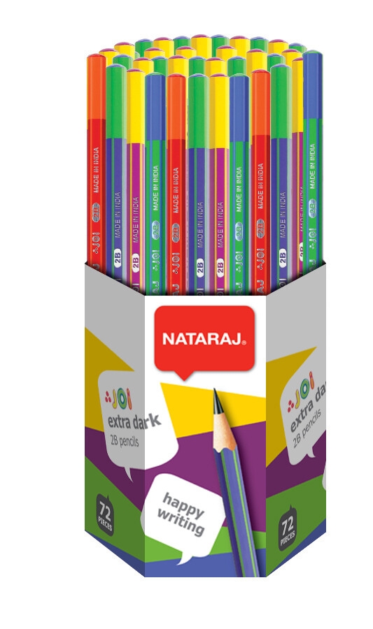 Nataraj All Black Ball Pen Black